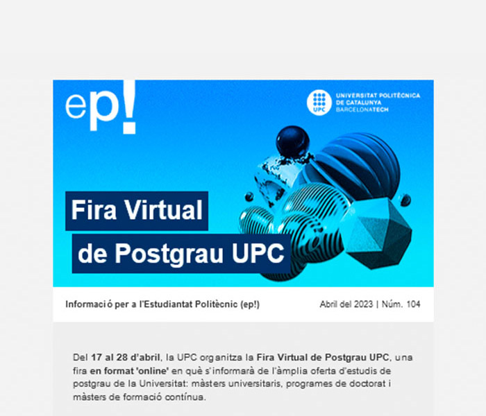 Estudiants UPC - ATENEA - UPC Universitat Politècnica de Catalunya