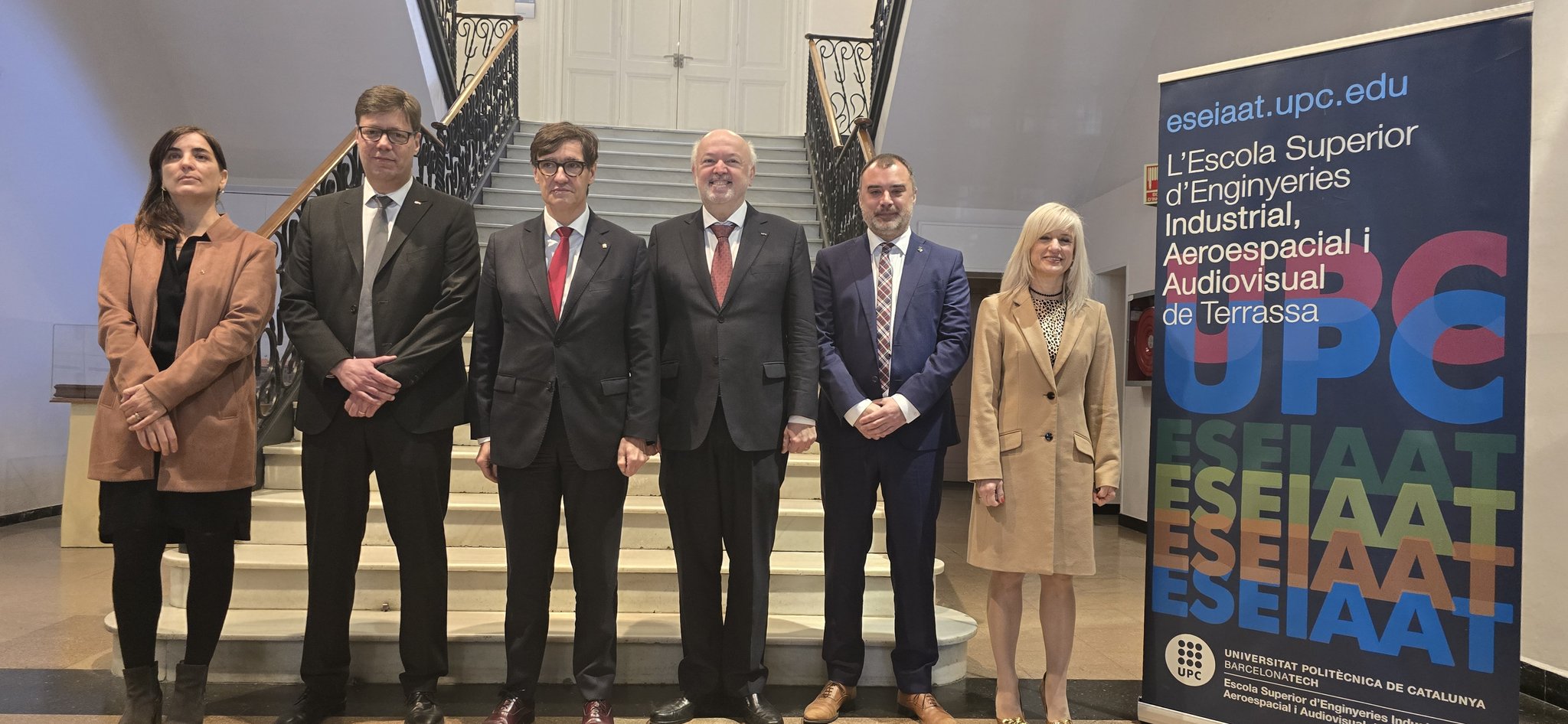 El presidente de la Generalitat de Catalunya, Salvador Illa, visita la ...