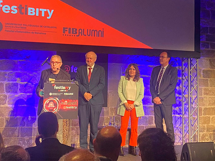 El profesor de la FIB Fermín Sánchez, distinguido en la 21ª edición de ...